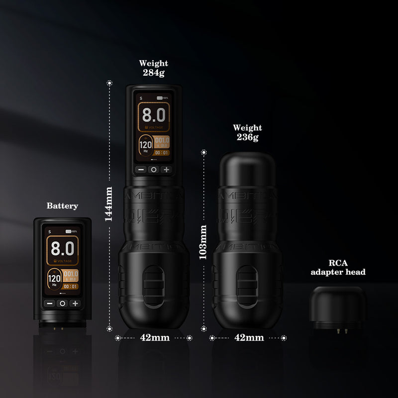 Ambition Soldier 270 Wireless Tattoo Machine – Ambition Tattoo