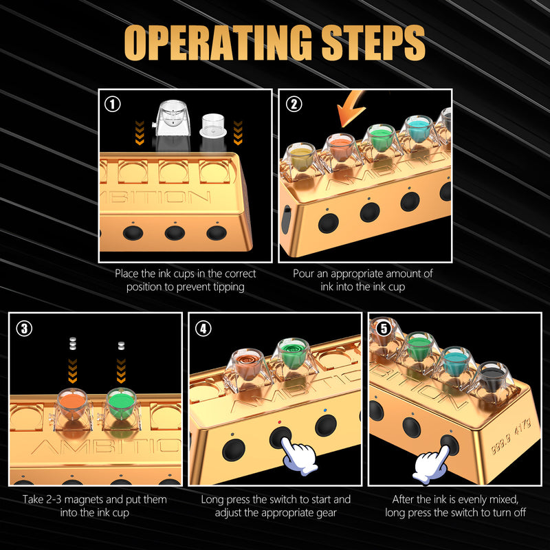 Ambition A1 Ink Mixer Shaker – Ambition Tattoo