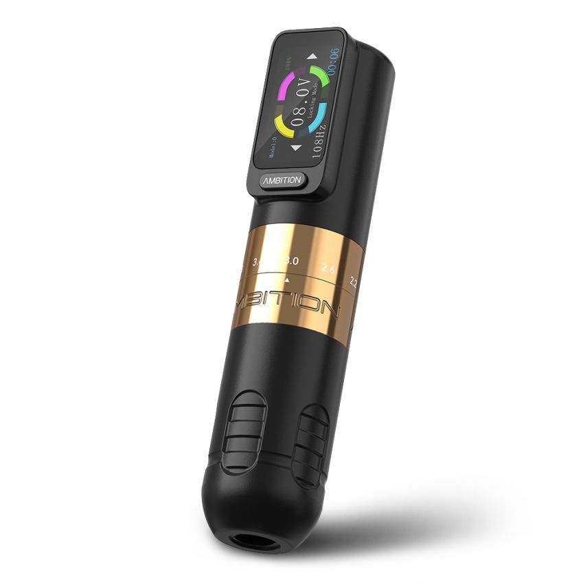 Ambition Seher Adjustable Stroke Wireless Tattoo Machine Pen – Ambition ...