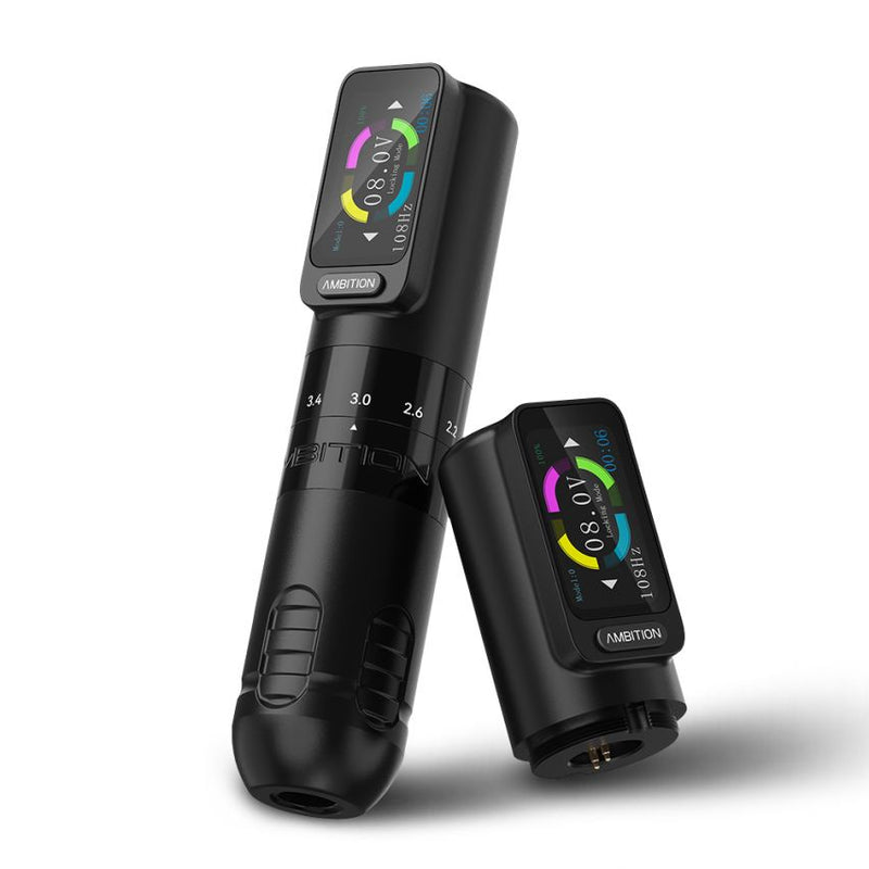 Ambition Seher Adjustable Stroke Wireless Tattoo Machine Pen – Ambition ...