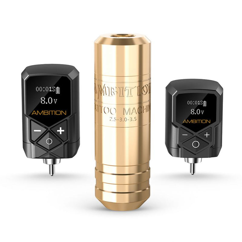 Ambition Torped Wireless Tattoo Machine Kit – Ambition Tattoo